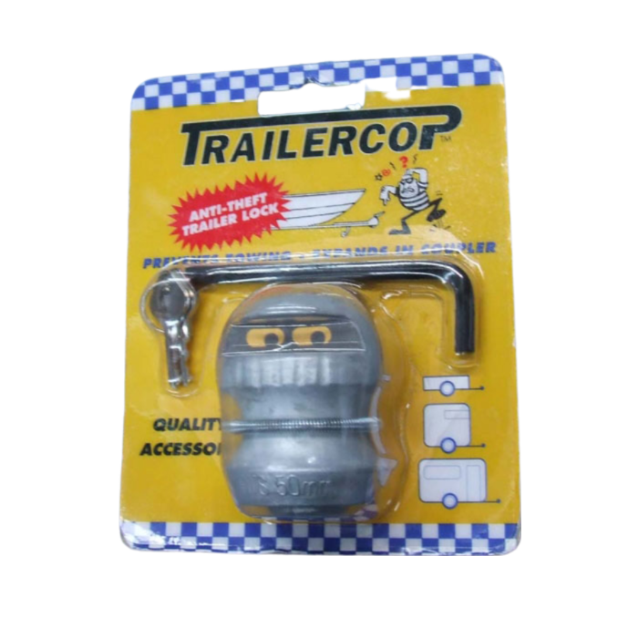 TRAILER COP ANTI-THEFT BALL TYPE COUPLING LOCK – The Caravan Shop