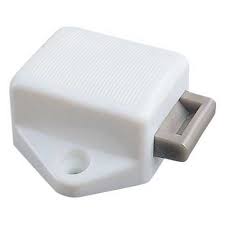 MINI PUSH LOCK BACK CATCH WHITE – The Caravan Shop