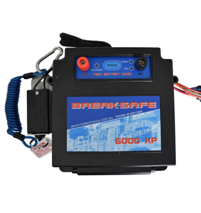 Tow Secure Breakaway Kit with Charger. TS1000 – The Caravan Shop