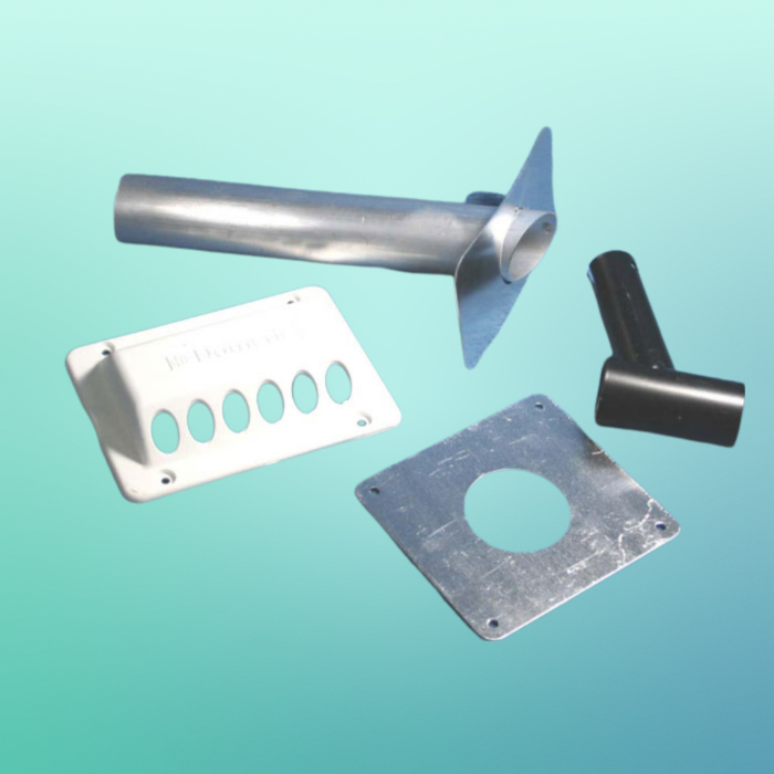 DOMETIC WHITE FLUE KIT+T-PIECE. 3776 – The Caravan Shop